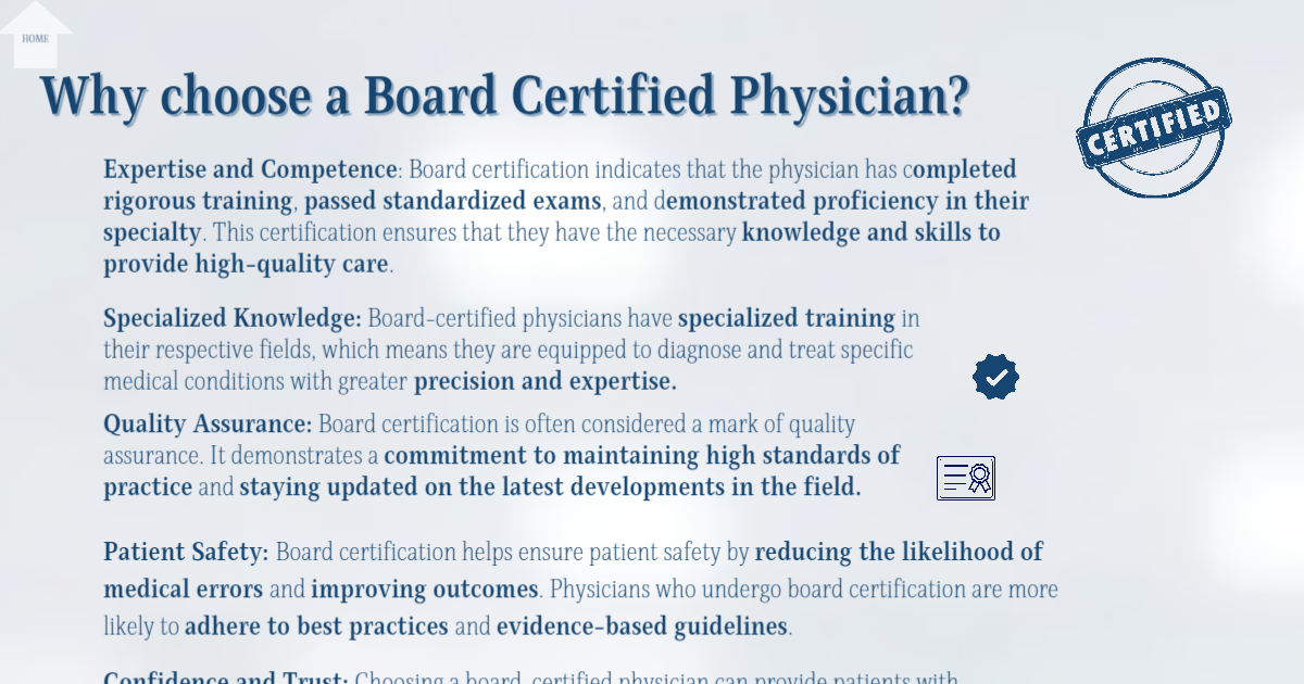 Board Certification